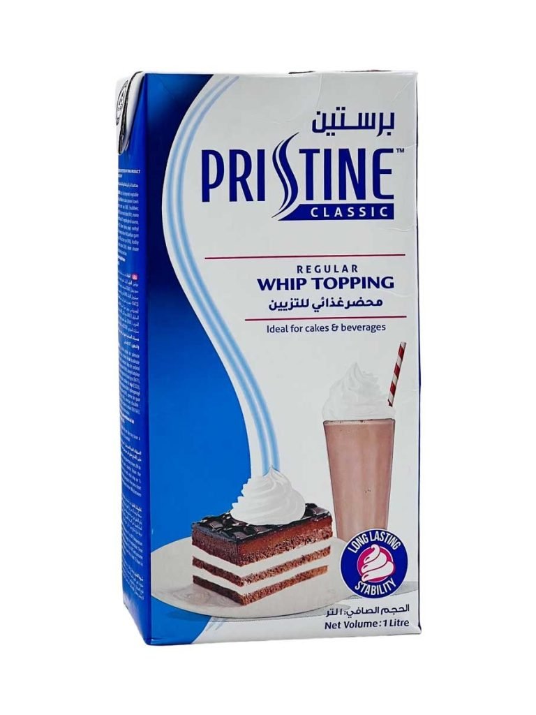 Whipping Cream Non Dairy Pristine 1L - Charlotte Baking Solution